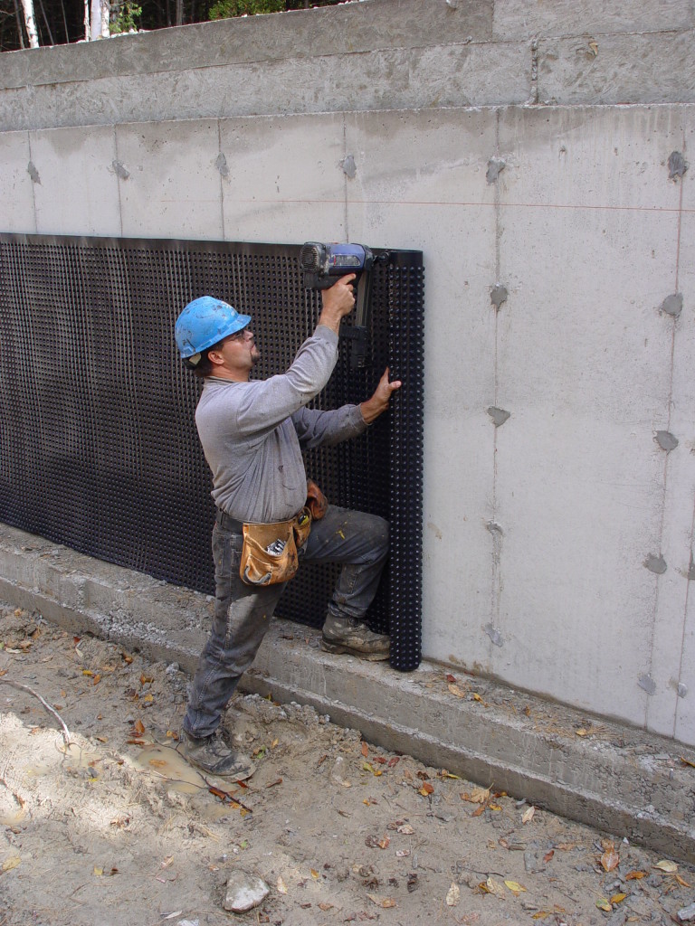 Wrap-N-Drain Air-Gap Membrane | Advanced Coatings Inc.