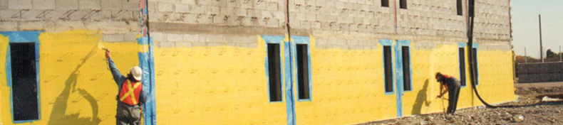 Rub-R-Wall Airtight Air/Vapour Barrier | Advanced Coatings Inc.